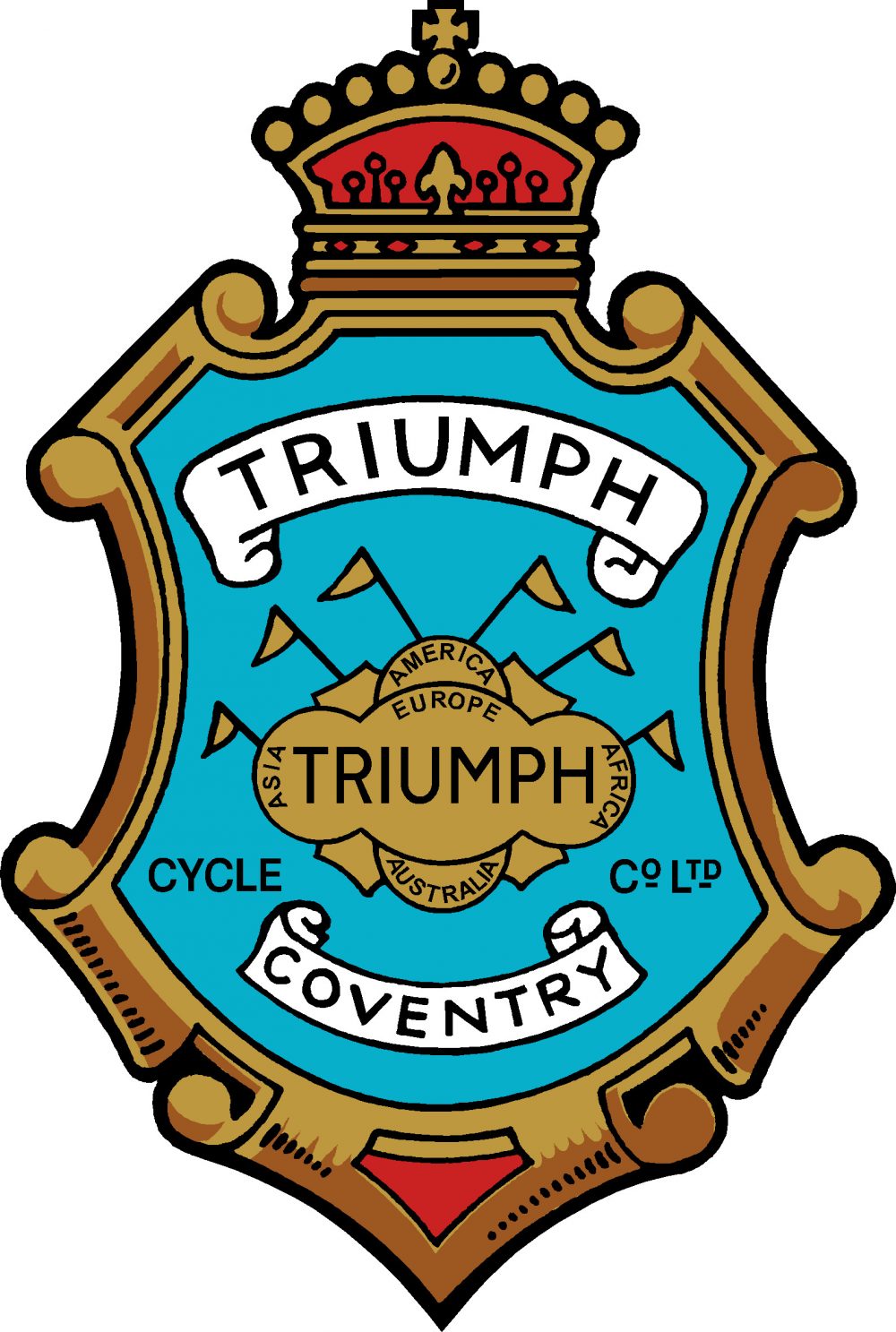 Classic Transfers Triumph 6506 25x40mm - Classic Transfers
