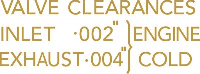 Classic Transfers Triumph 6529 46x18mm - Classic Transfers