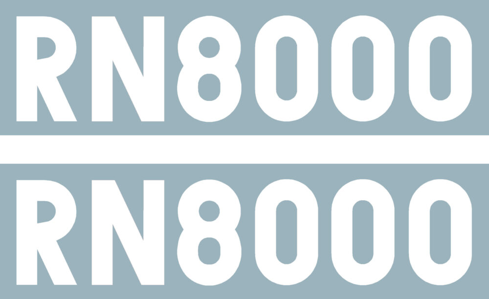 Classic Transfers Royal Enfield RN C Number (Pair) - Classic Transfers
