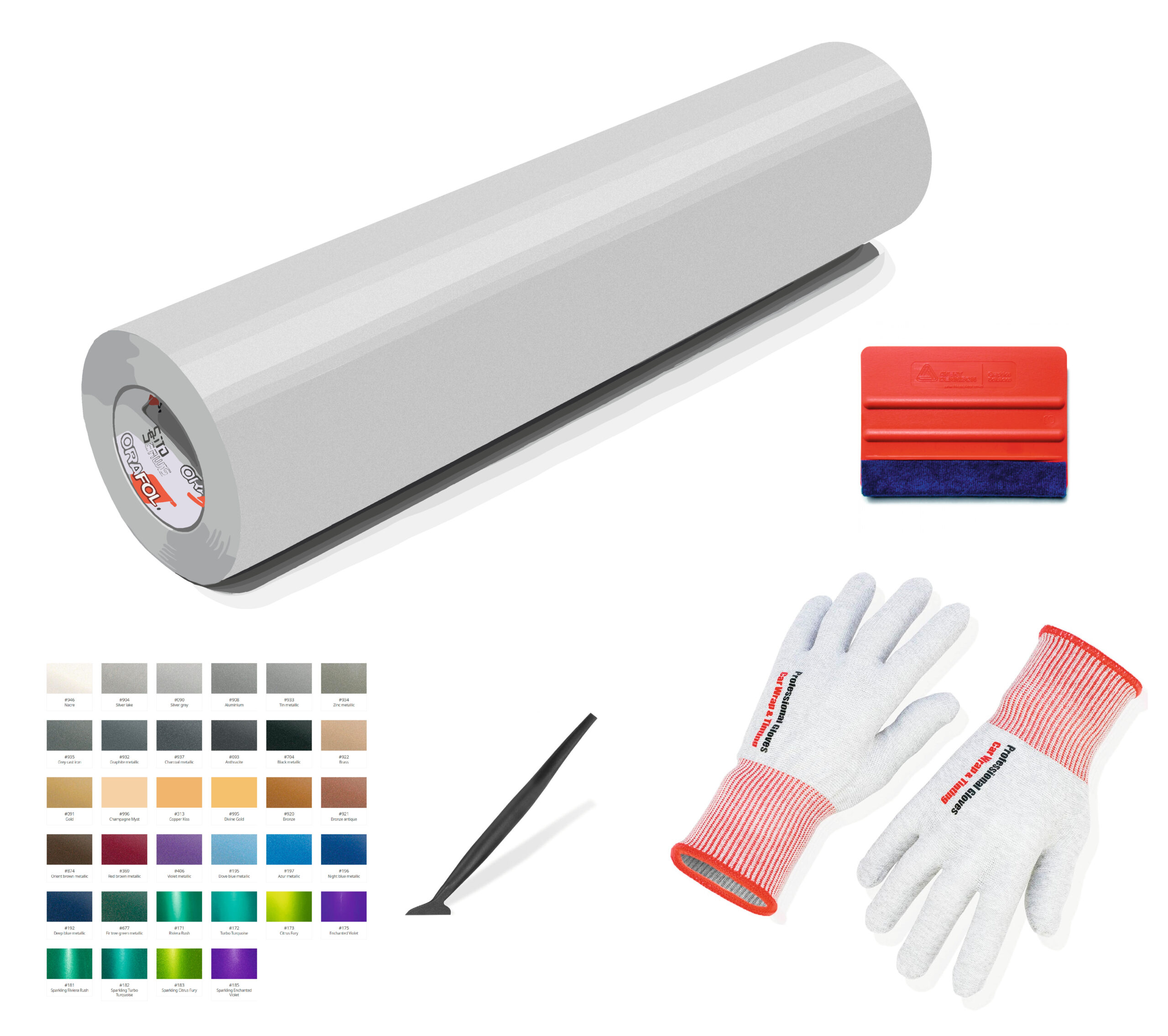 Classic Transfers Vinyl Wrapping Bundle - Metallic - Classic Transfers